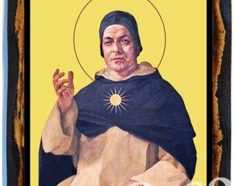 Thomas Aquinas Icon - Etsy