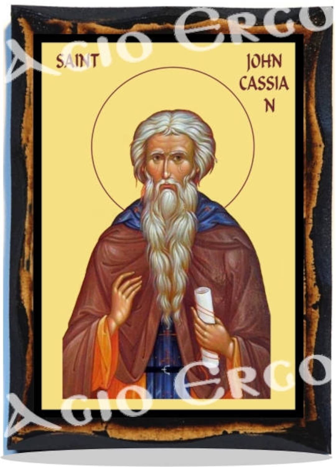 Saint John Cassian Saint John the Ascetic Saint John - Etsy