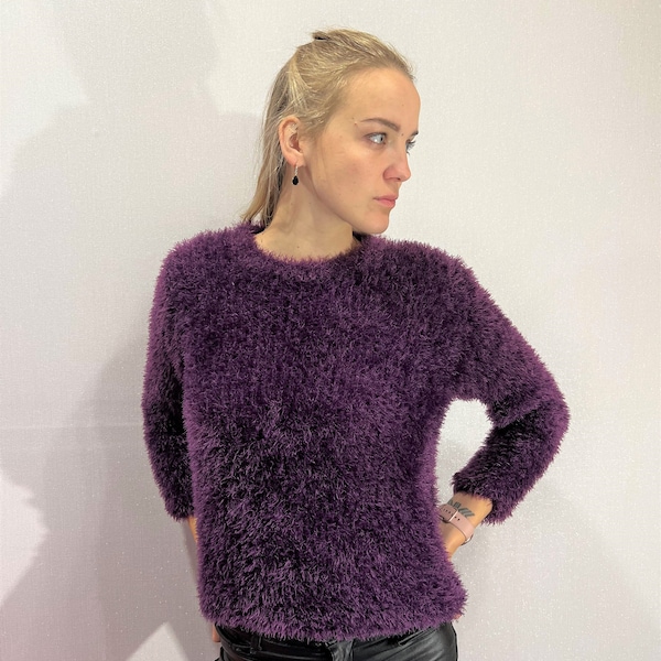 Fuzzy Jumper - Etsy