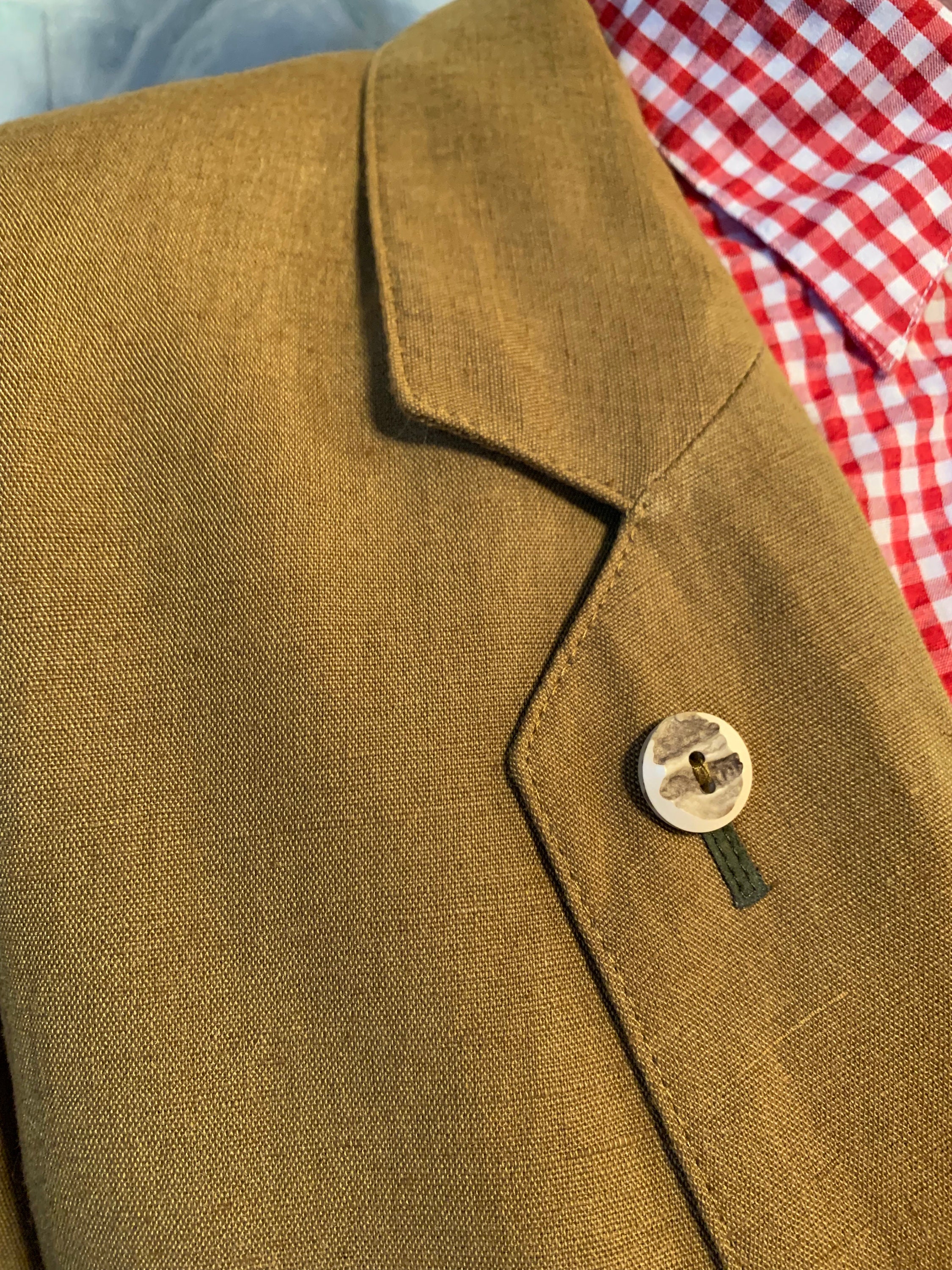 Classic Austrian Mustard Brown Bawarian Trachten Mens Jacket | Etsy