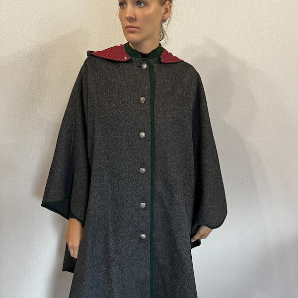 Cape Coat - Etsy