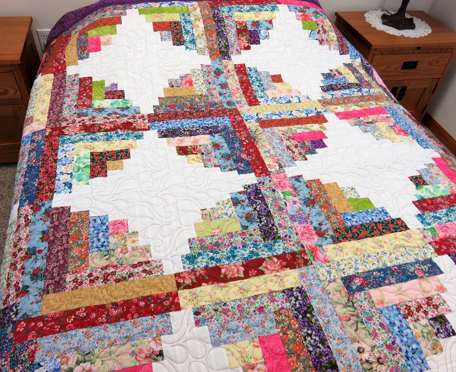 Handmade Queen Quilt for Sale Queen Size Blanket Full Size - Etsy