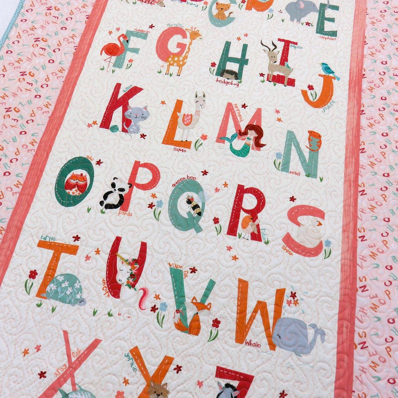 Alphabet Quilt - Etsy