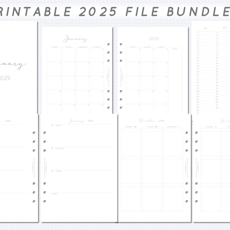 Filofax Printables - Etsy