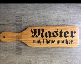 Discipline paddle | Etsy