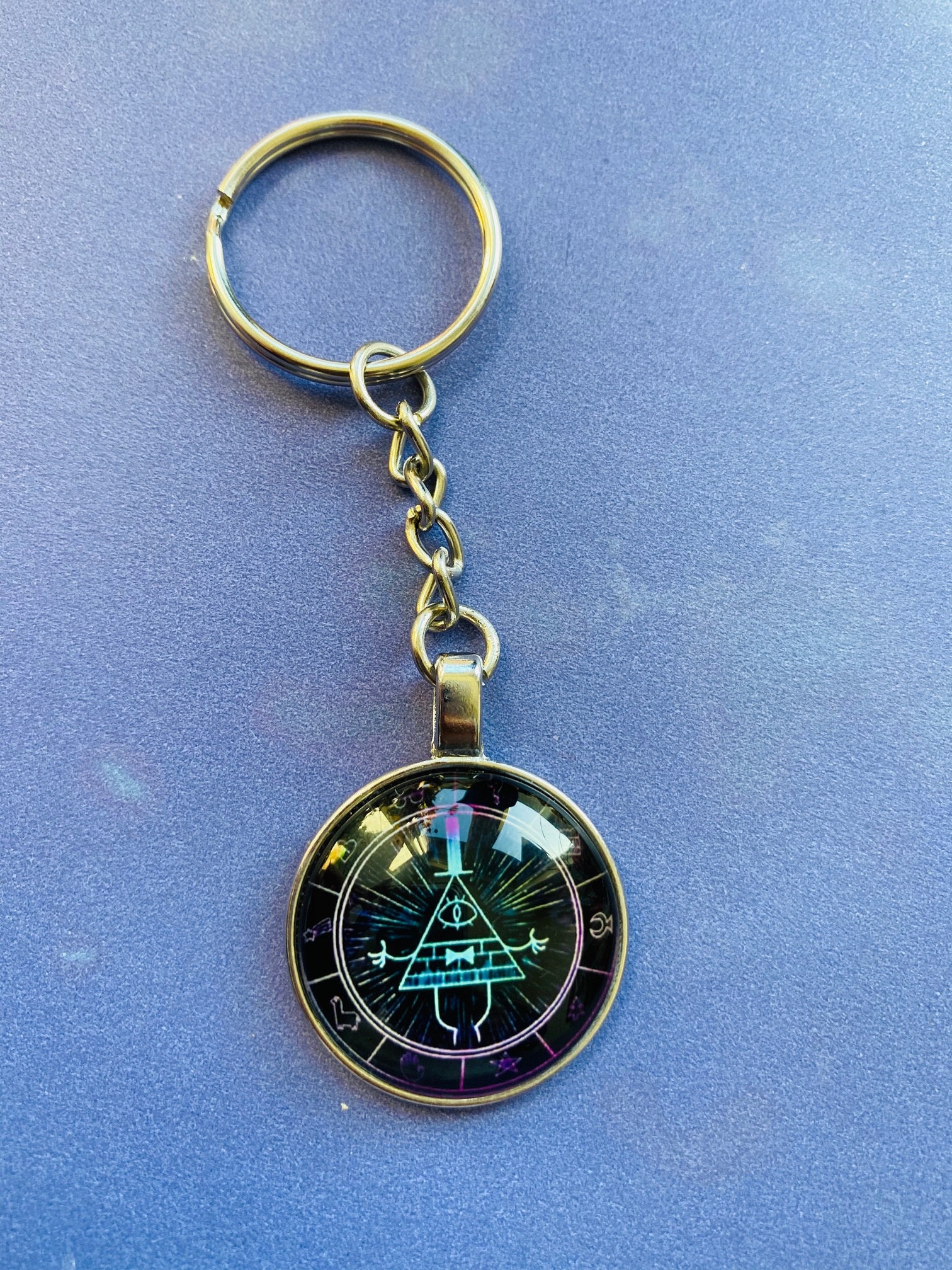 Bill Cipher Necklace Gravity Falls Necklace Gravity Falls | Etsy UK