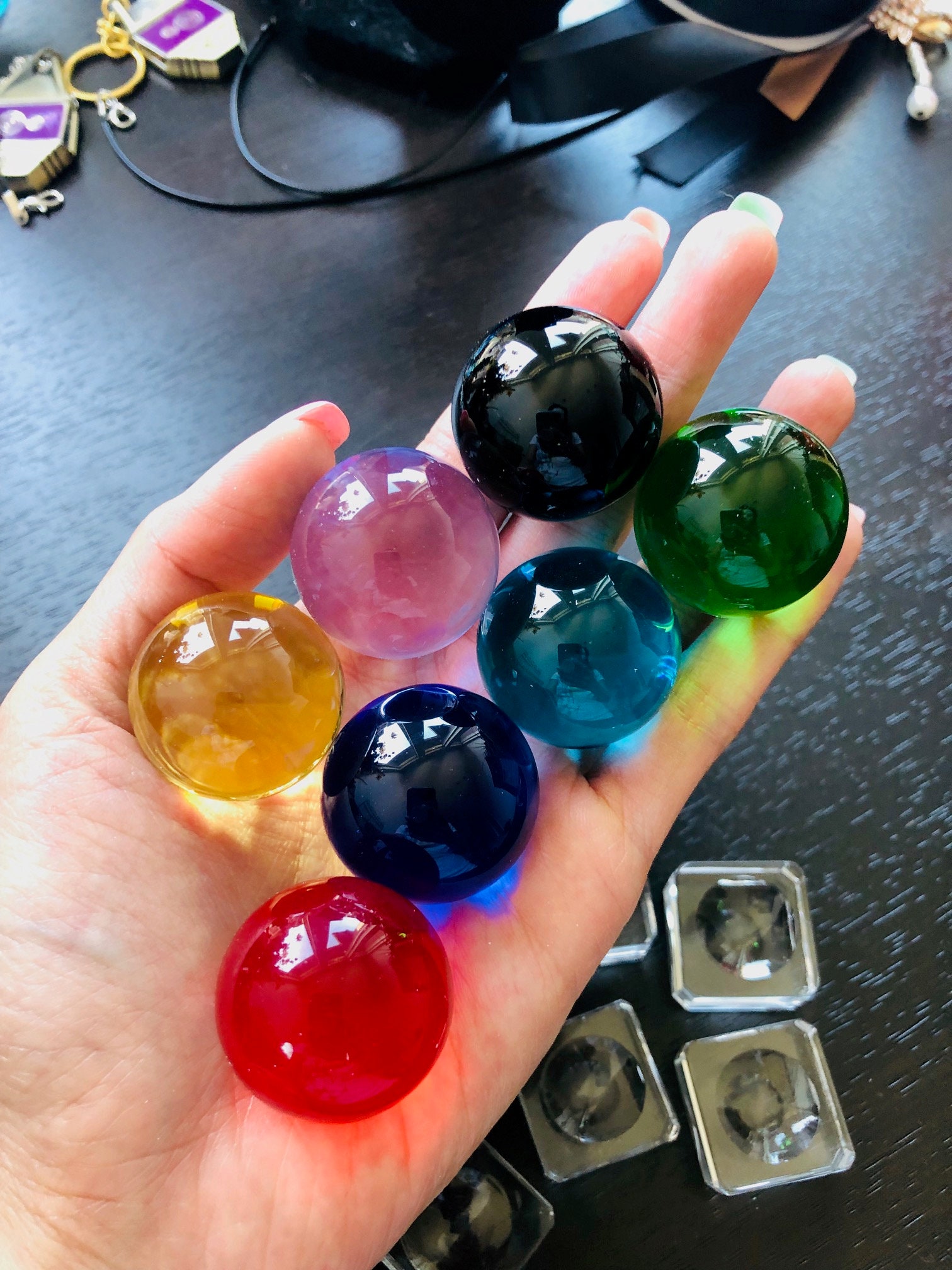 Final Fantasy Glass Materia Props Final Fantasy Materia - Etsy UK