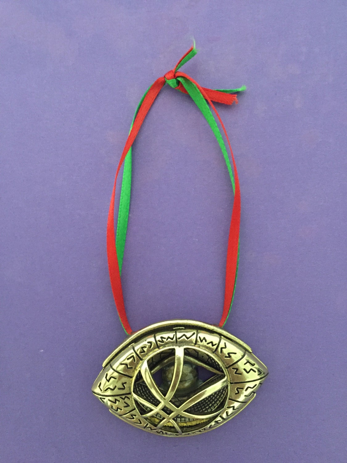 Doctor Strange Necklace Eye of Agamotto Amulet Necklace - Etsy Canada