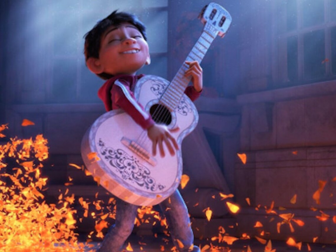 Coco Guitar Necklace Miguel Guitar Necklace Hector's | Etsy