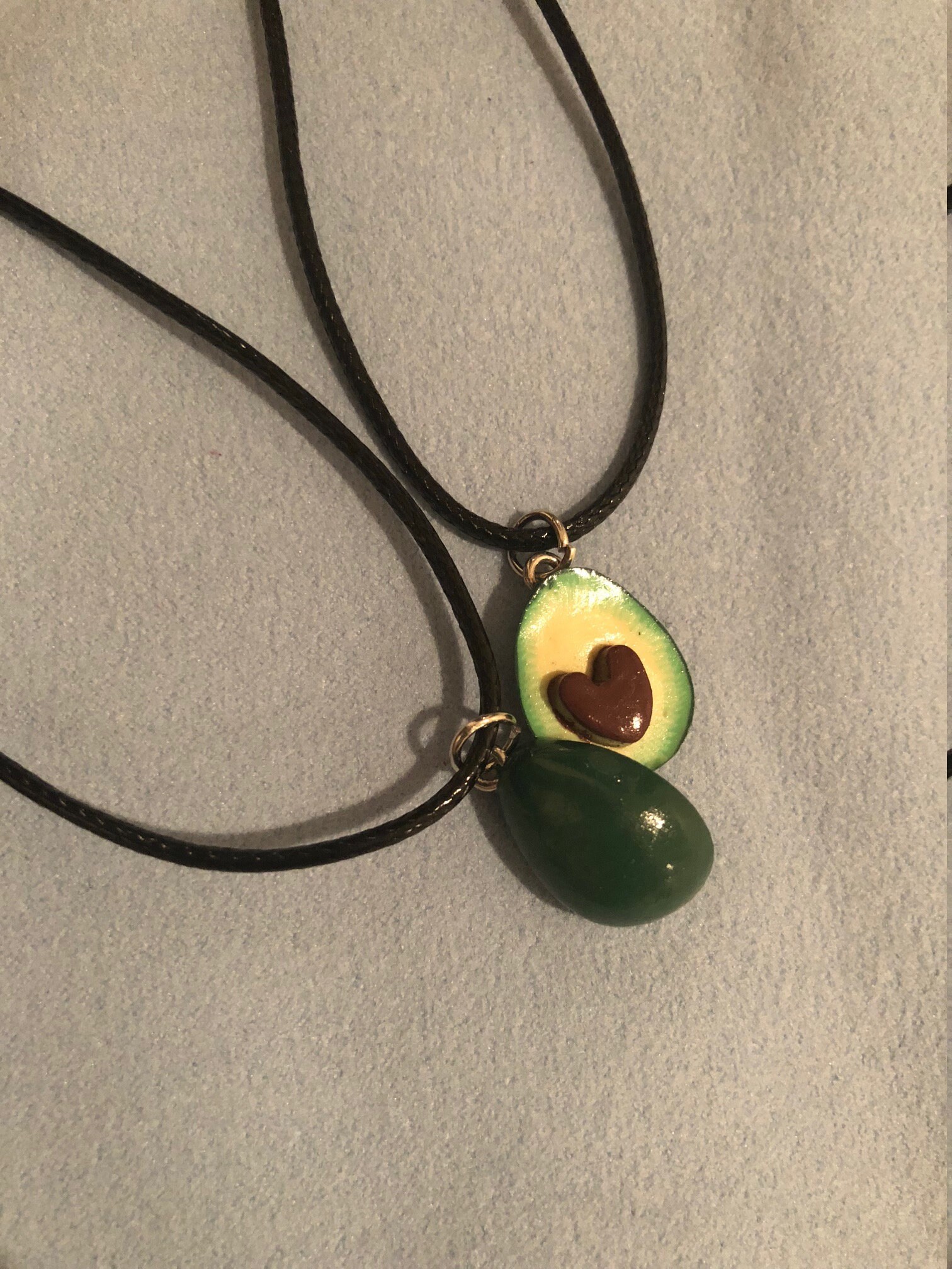 Avocado Necklace Avocado Jewelry Avocado Friendship - Etsy