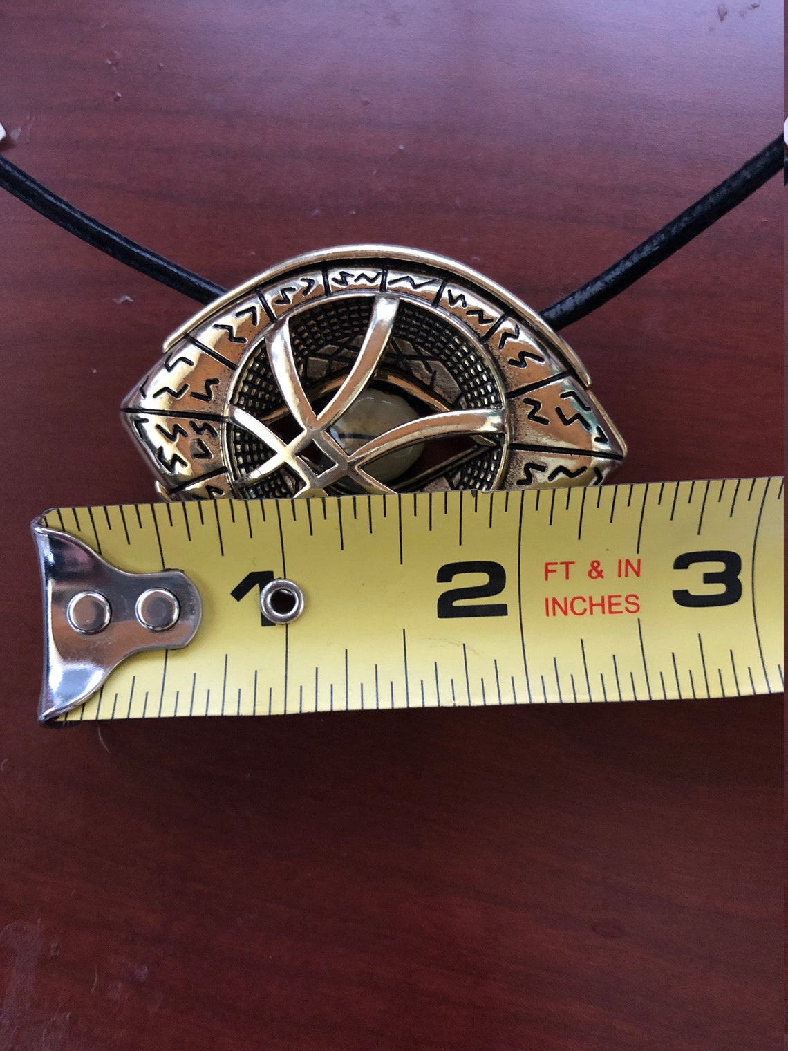 Doctor Strange Necklace Eye of Agamotto Amulet Necklace - Etsy Canada