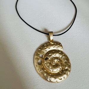 Ursula Shell Necklace, Ursula Gold Metal Shell Necklace, Ursula Jewelry ...