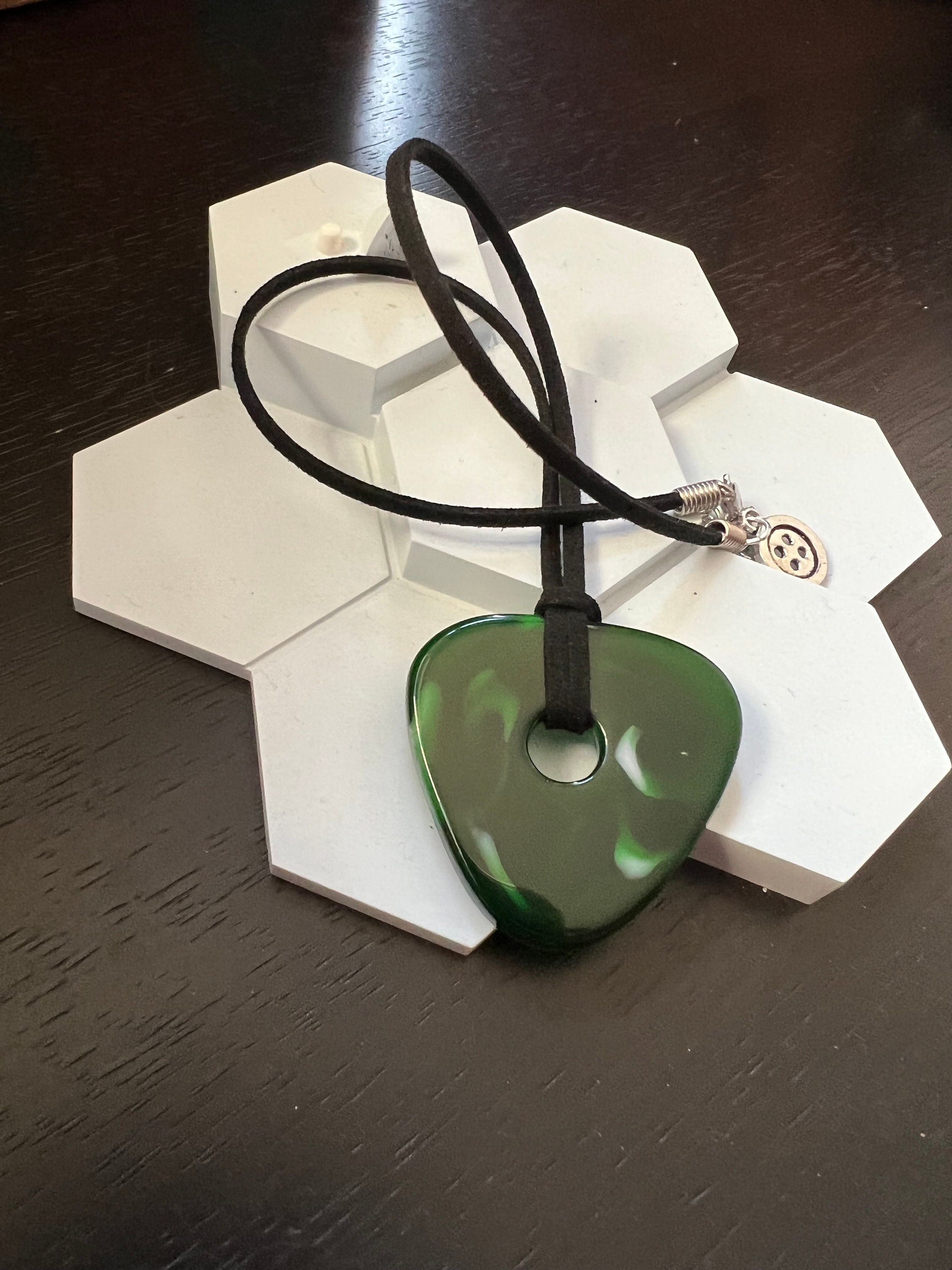 CORALINE Seeing Stone Necklace Resin Looking Stone Amulet - Etsy UK