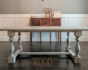 Farmhouse table legs | Etsy