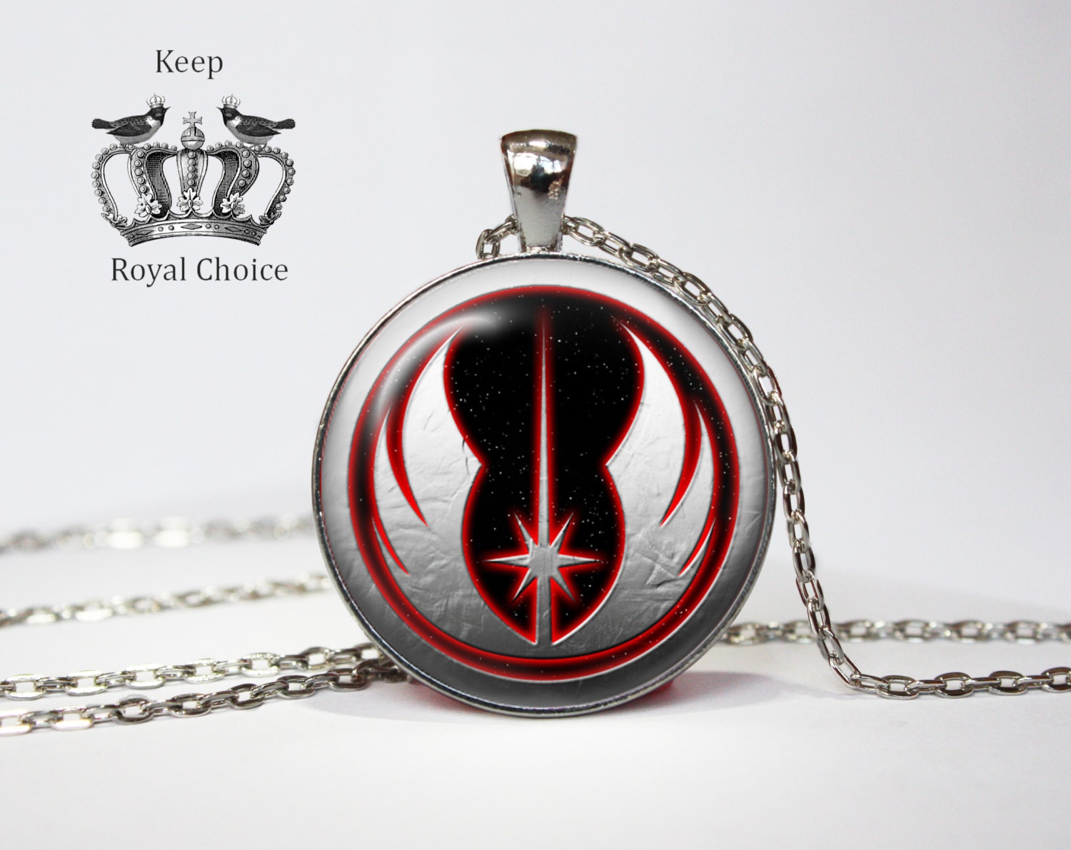 Jedi order emblem Necklace handmade Pendant perfect gift | Etsy