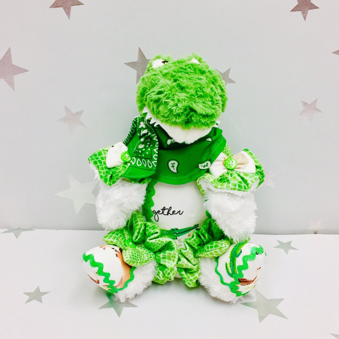 Alligator Plush Toy, Jungle Animal, Alligator Decor Gift, Birthday Gift ...