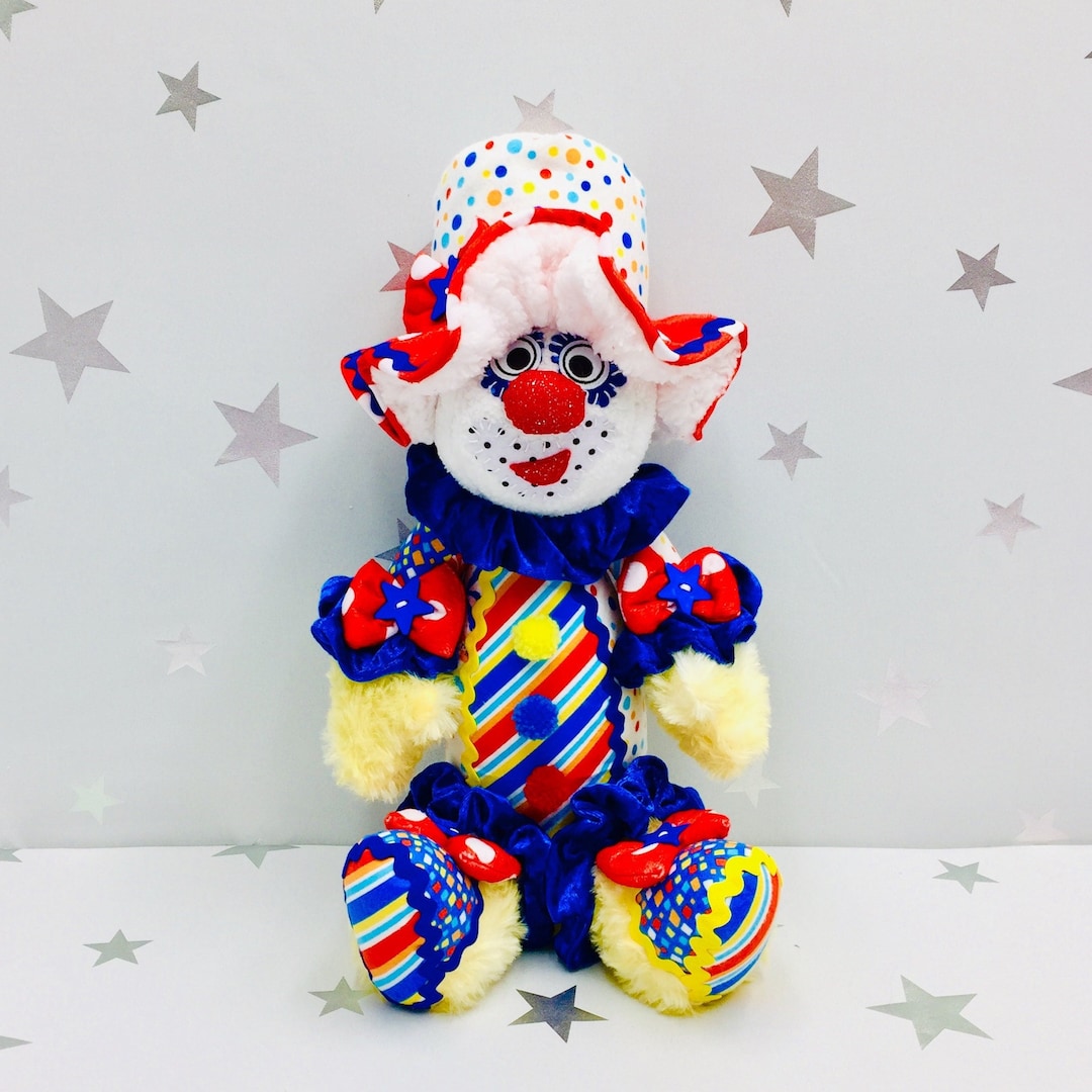 Clown Plush Toy for Kids, Clown Decor Gifts for Toddler, Cute Stuffed ...
