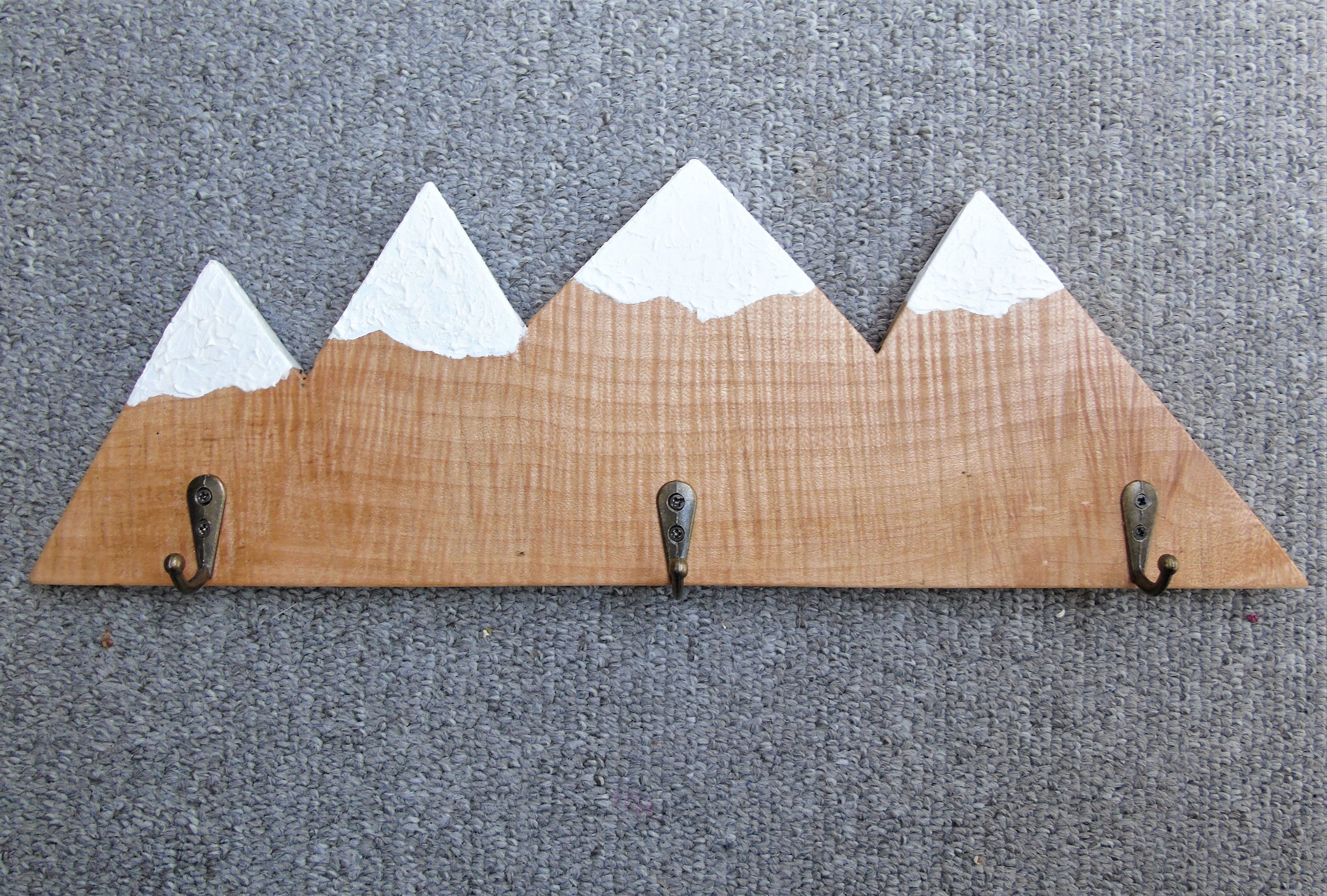 Mountain Key Holder Boy Nursery Adventure Decor Mountain | Etsy