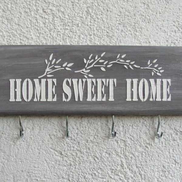 Home Sweet Home Key Holder - Etsy