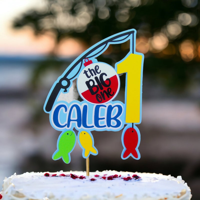 Fish Cake Topper - Etsy