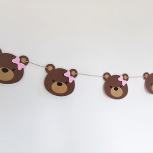 Teddy Bear Baby Shower, We Can Bearly Wait, Bears Garland, Bear Party ...