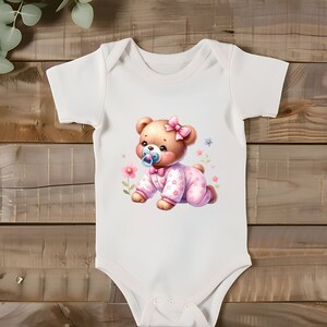 Pink Teddy Bear Clipart Girl 5 PNG Digital Download Pink Teddy Bear ...