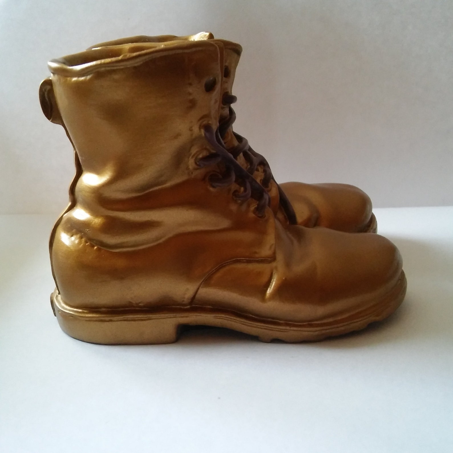 Omega Psi Phi Mini Desktop Gold Boots Omega Psi Phi | Etsy