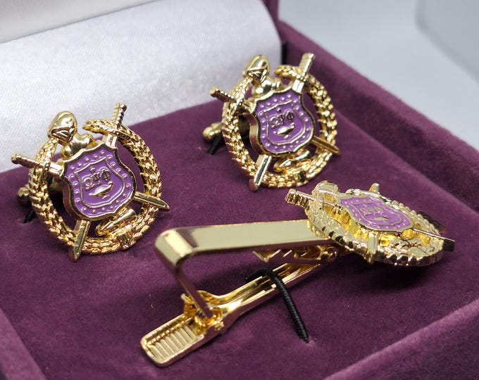 Omega Psi Phi Inspired Colors Unique Handmade Black Greek Art ...