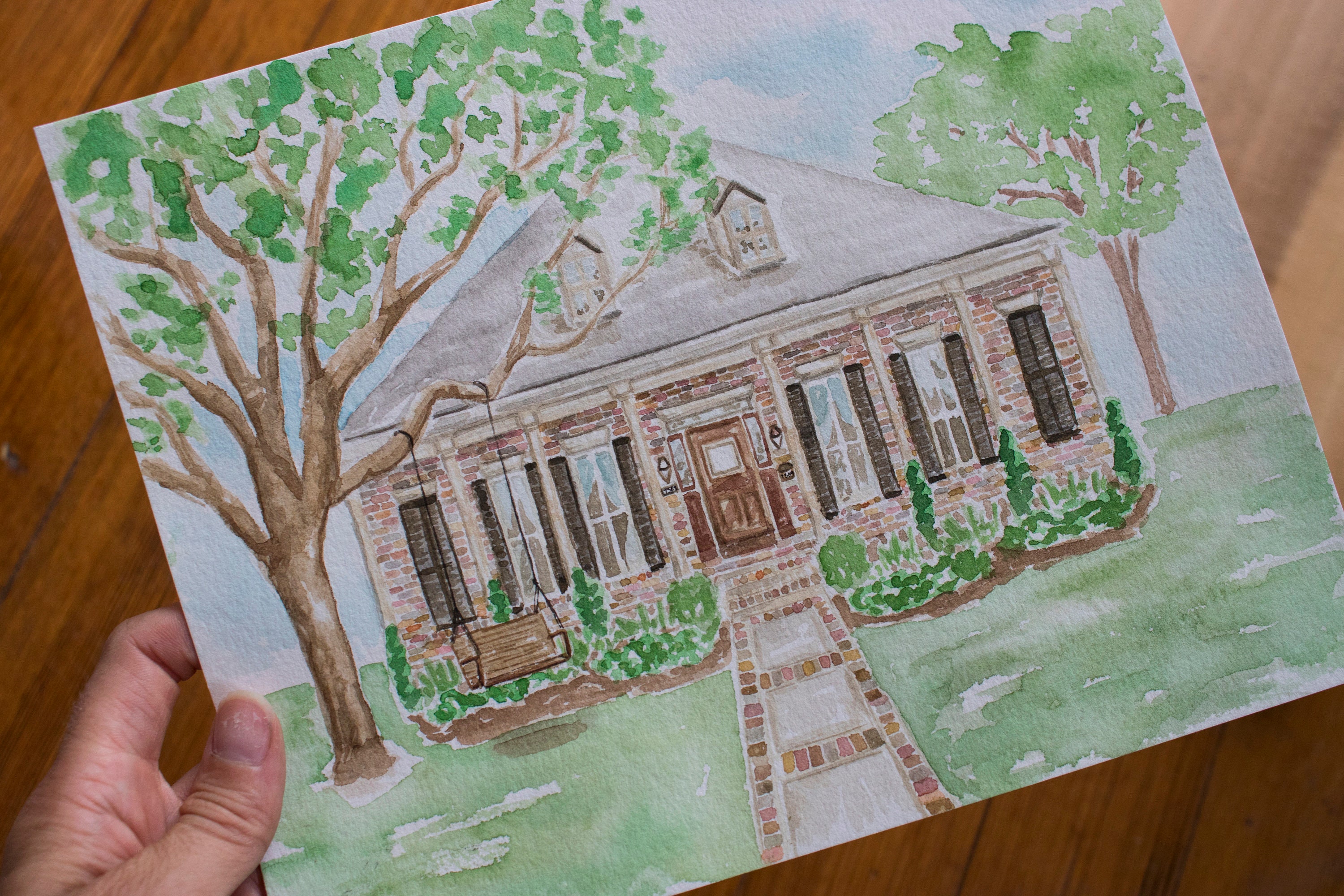 RUSH ORDER House Watercolor, Home Decor, House Painting RUSH in Under a ...