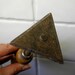 Vintage Scraper Tool, Triangular Head. Antique Tools, Old Tools, Man ...