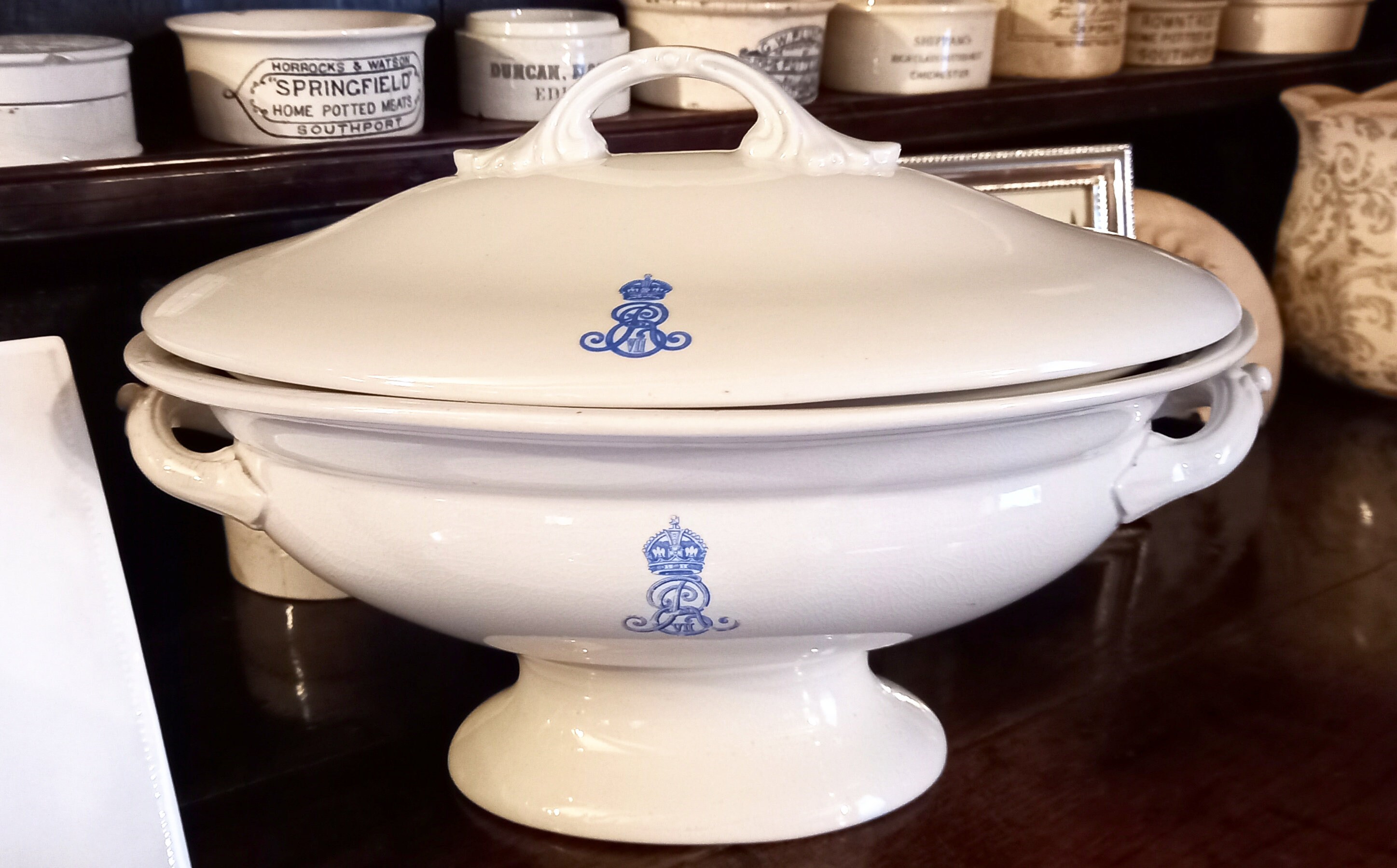 Edwardian Royal Household Lidded Tureen With Edward VII Monogram ...
