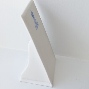 Rare Edwardian Royal Household Porcelain Menu Board, Wipe Clean Ceramic ...