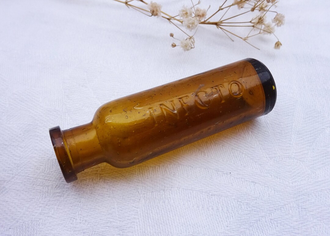Antique Amber INECTO Hair Dye Bottle Early 20th Century. - Etsy UK