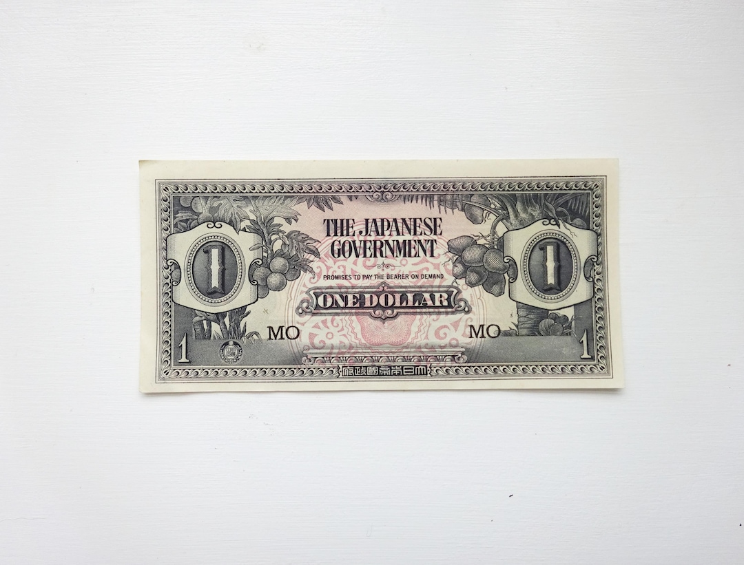 Japanese Invasion Money Banknote ~ One Dollar ~ Malaya, Uncirculated ...