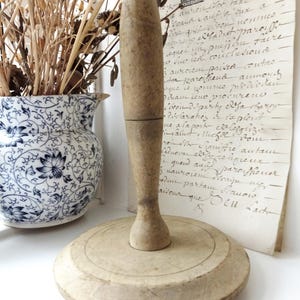 Victorian Large Wooden Masher, Food Press, Butter Worker, Treen Tamp ...