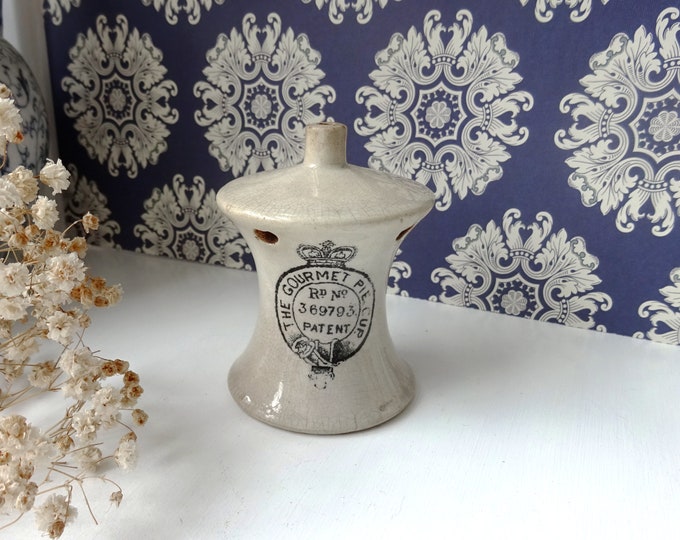 Edwardian Pie Funnel, the Gourmet Pie Cup, Ironstone Steam Vent, Crust ...