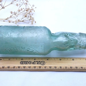 Victorian Aqua Codd Bottle With Marble, the Niagara Bottle, Barnett ...