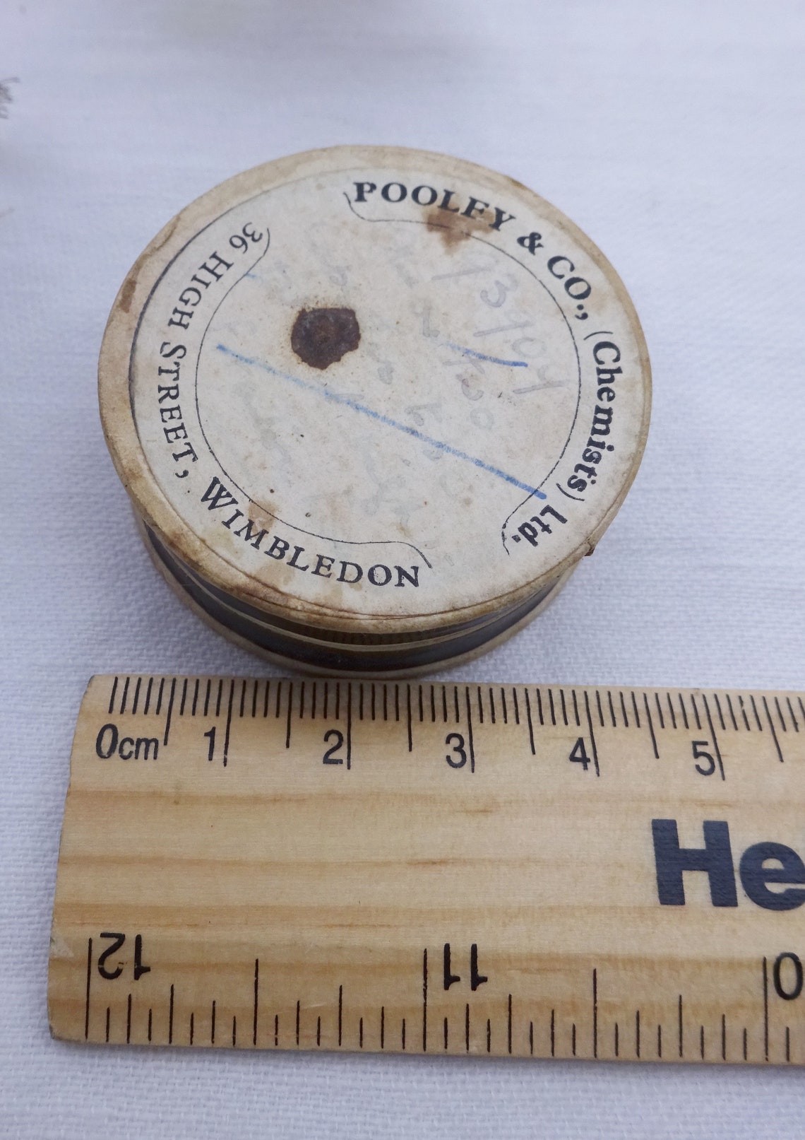 Antique Chemist's Pill Box Cardboard Pill Container for | Etsy UK