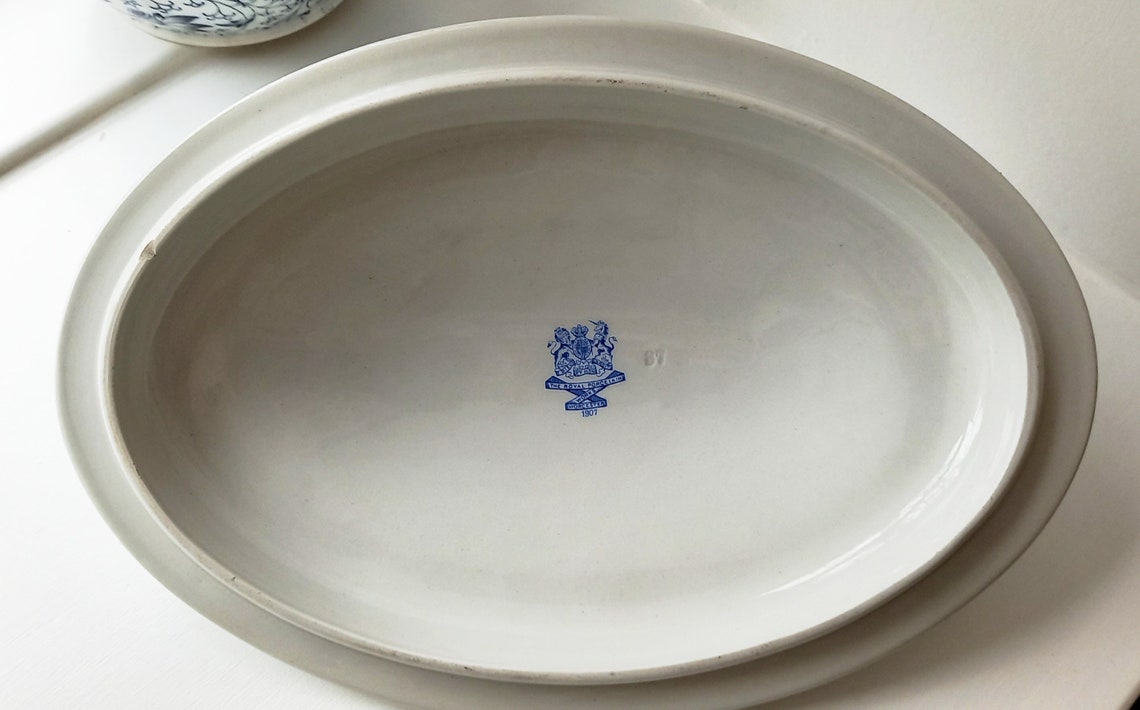 Edwardian Royal Household Lidded Tureen With Edward VII Monogram ...