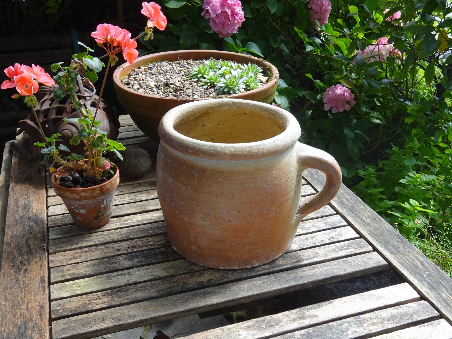 Vintage French Stoneware Rillette Pot Large and Heavy Grease - Etsy UK