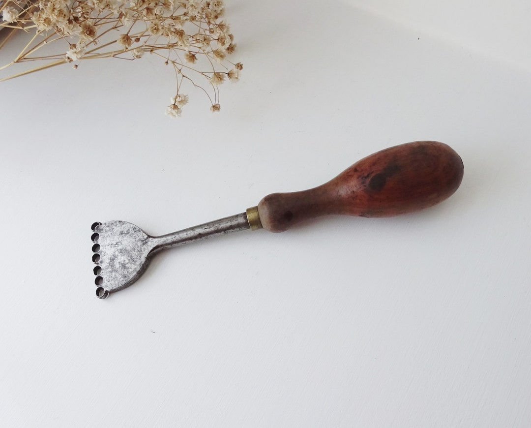 Victorian Zester, Antique Lemon Zester, Iron With Turned Wood Handle ...