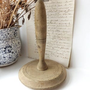 Victorian Large Wooden Masher, Food Press, Butter Worker, Treen Tamp ...