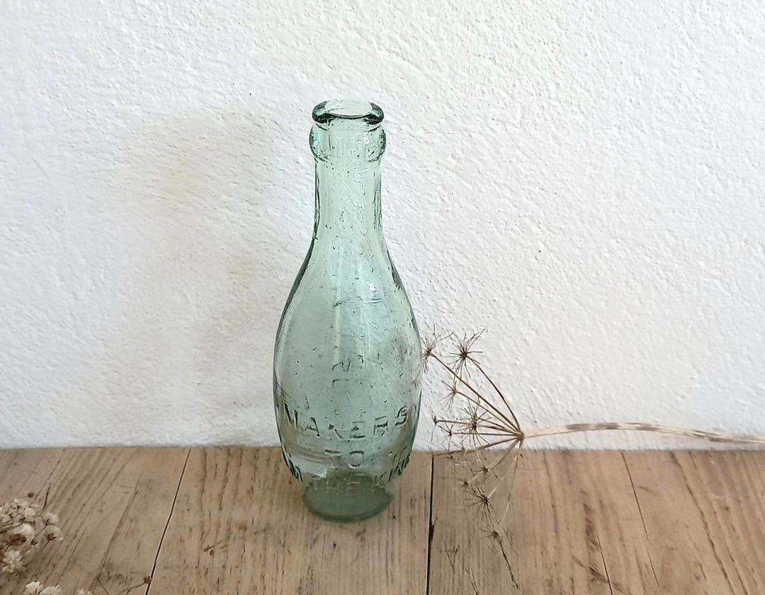 Antique Flat Bottomed Torpedo Bottle Embossed Mumby, Makers to H.M. the ...