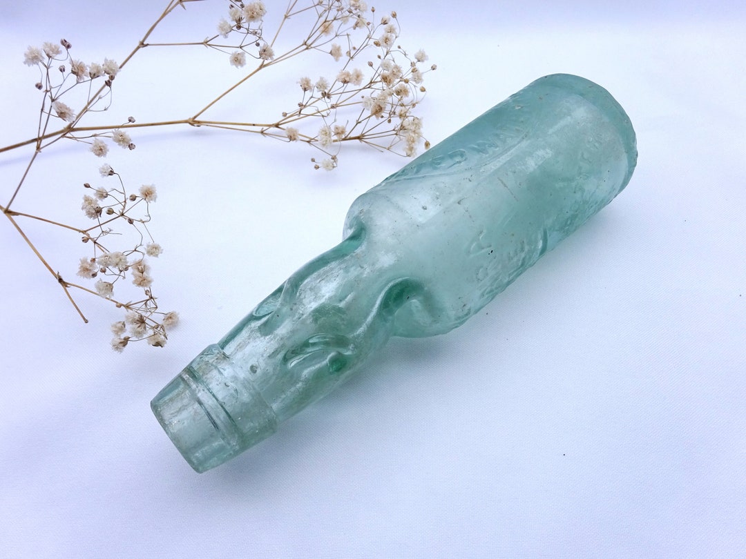 Victorian Aqua Codd Bottle With Marble, the Niagara Bottle, Barnett ...