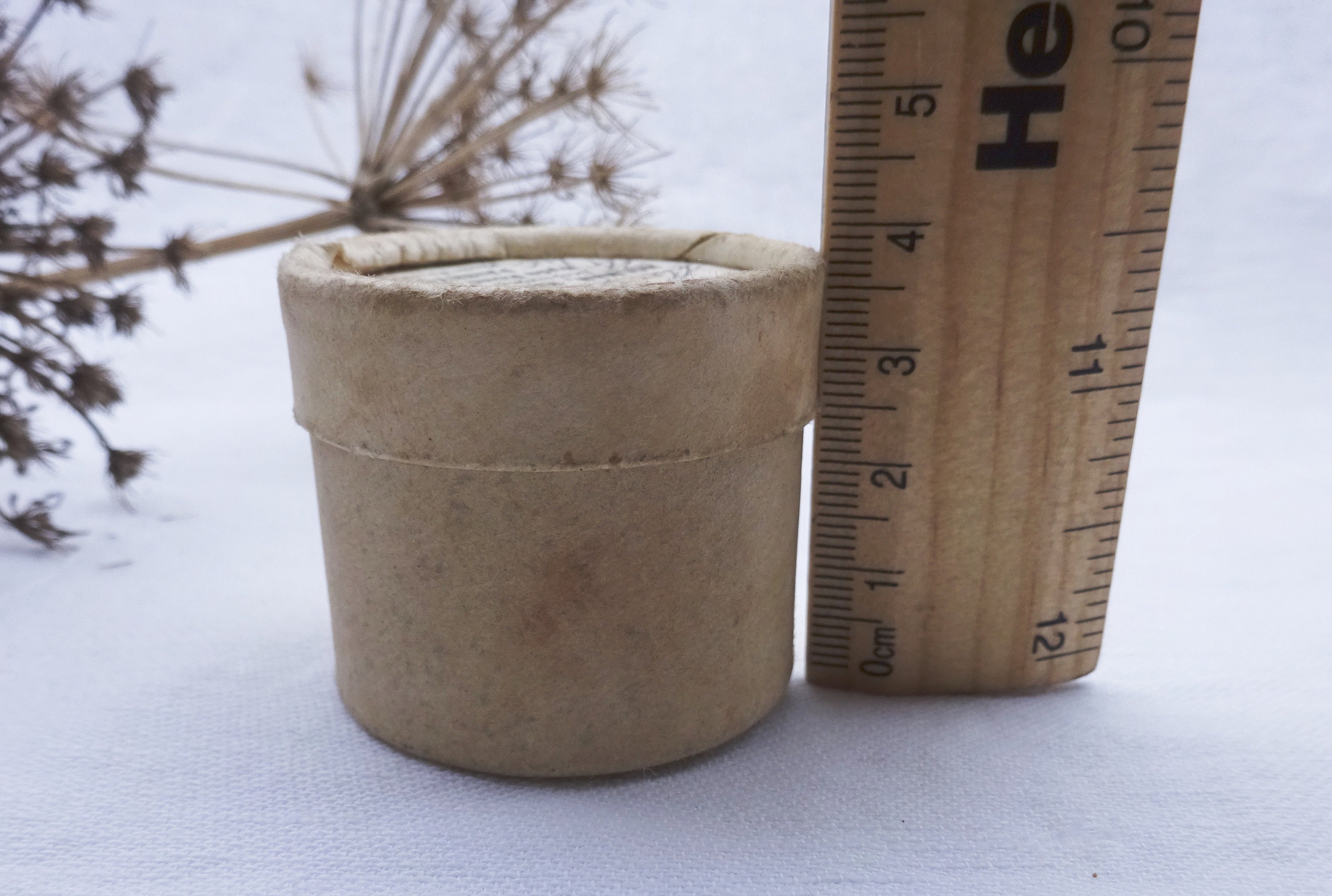 Vintage Chemist's Pill Box Cardboard Pill Container for - Etsy