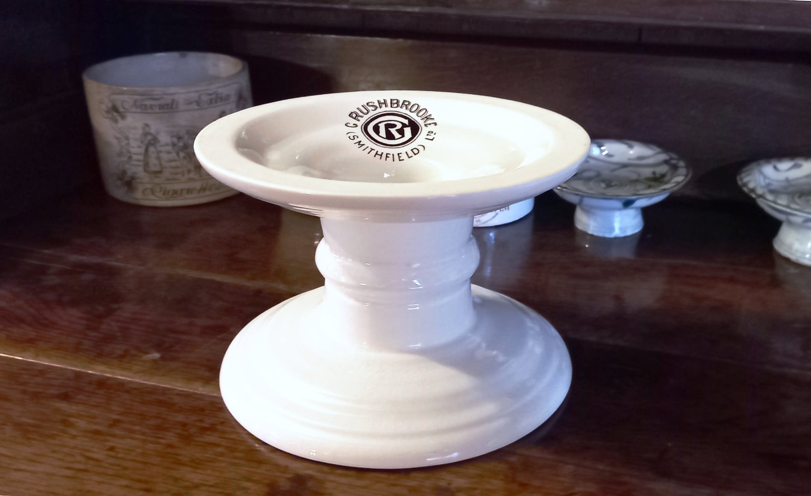 Antique Ironstone Ham Stand, Early 20th Century G. Rushbrooke ...