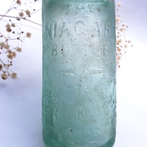 Victorian Aqua Codd Bottle With Marble, the Niagara Bottle, Barnett ...