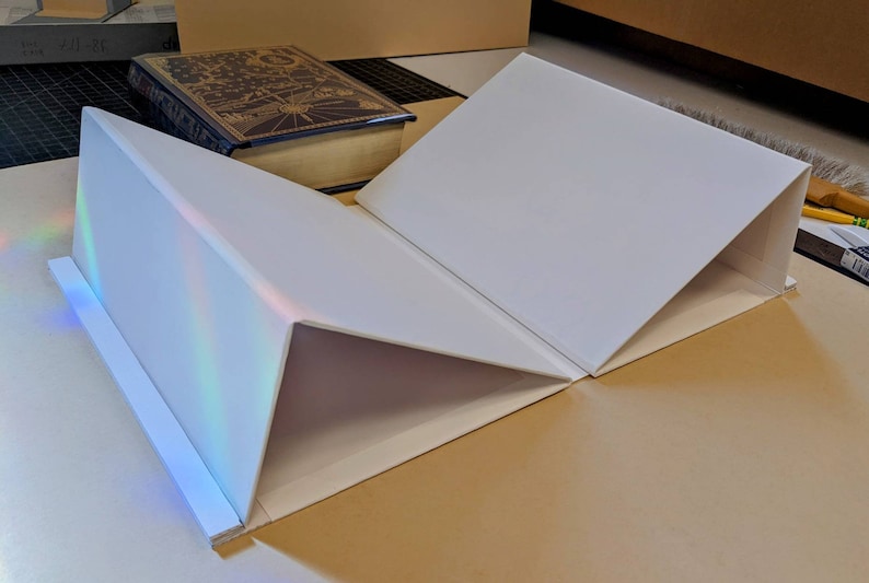 Book Cradle, Collapsible Book Stand, Foldable Book Holder, - Etsy
