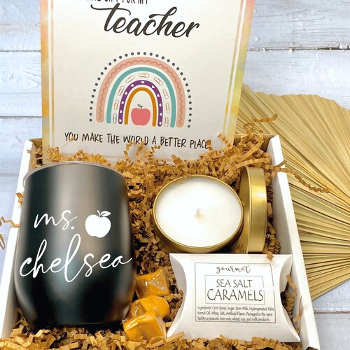 Personalized Teacher Gift Box Teacher Appreciation Gift - Etsy