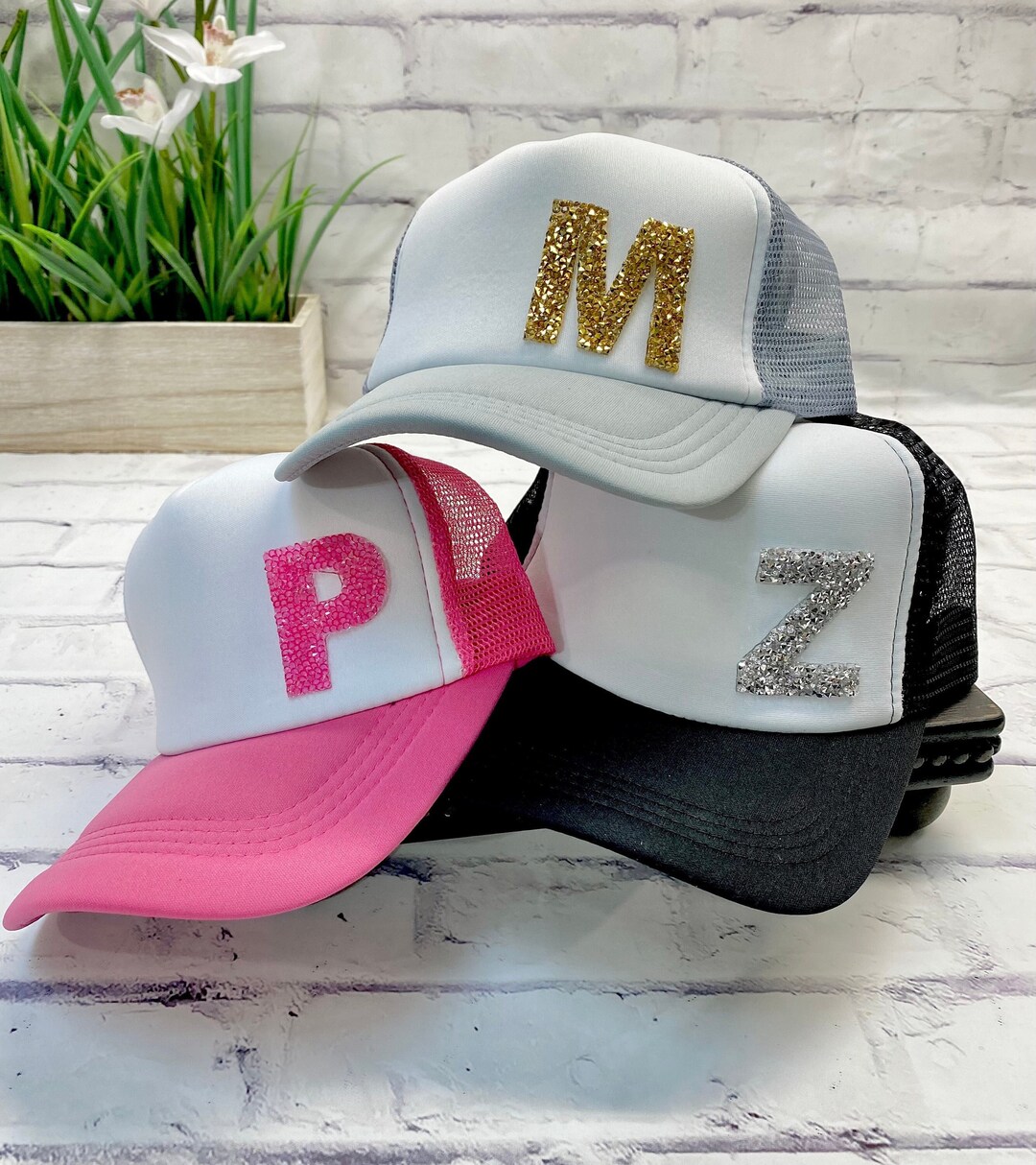 Girls Trip Birthday Party Hats Beach Vacation Pool Part Trucker Caps ...